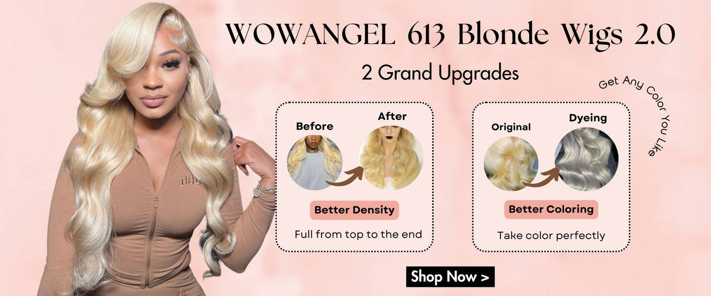 WOWANGEL Best HD Lace Wigs | 100% Human Hair