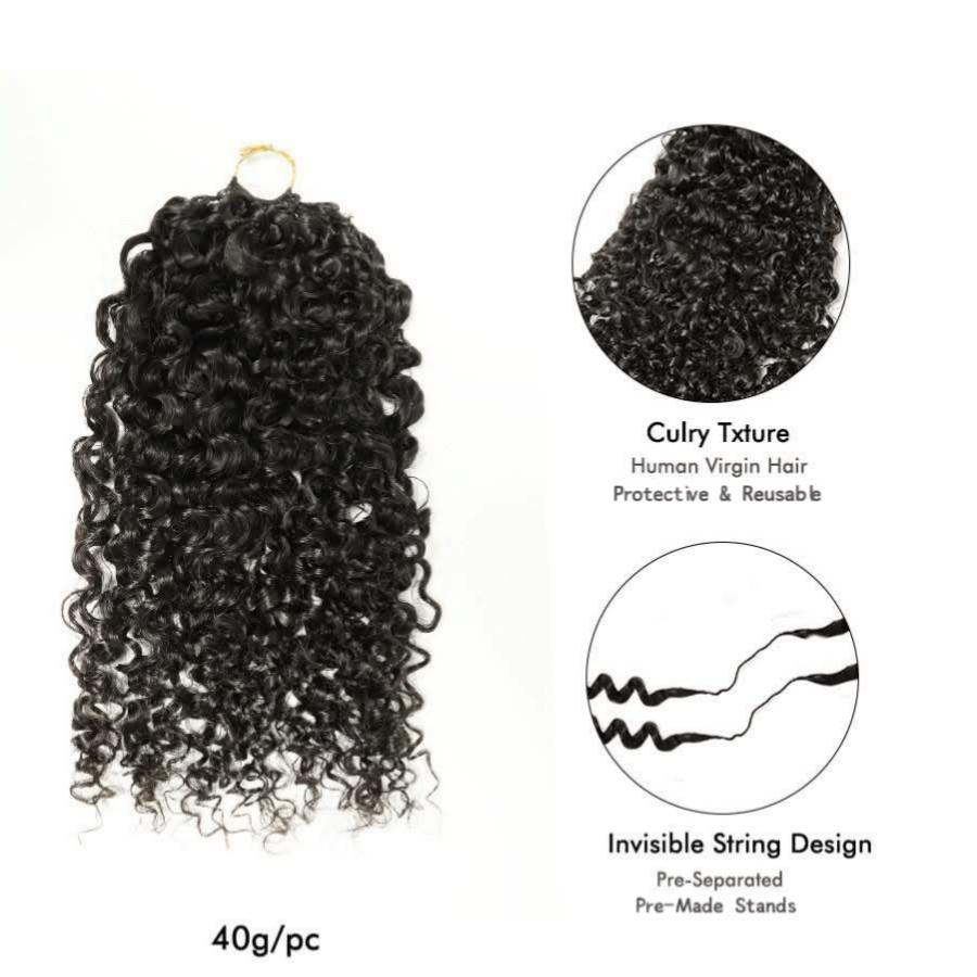 Burmese Curly Human Hair Extensions - WOWANGEL – wowangel